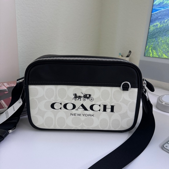 Coach | Bags | Coach Graham Crossbody In Signature Canvas Cp62 | Poshmark